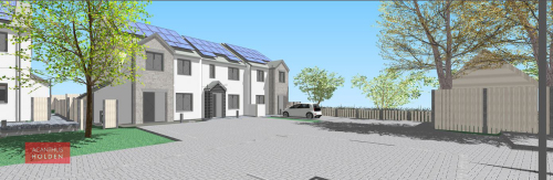 Work begins on Tudor Place housing development - Pembrokeshire County ...